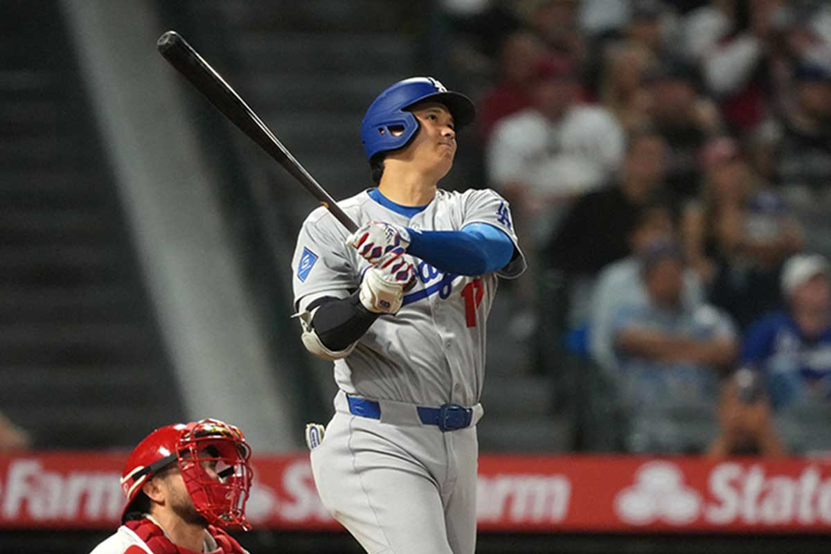 【MLB】125年間で大谷翔平ただ1人……「先発投手が先頭打者として三塁打」 首位陥落も再び史上初の快挙 公式が伝える | SPREAD